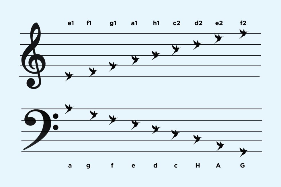 Note za klavir: kako se jih najlaže naučimo | Klavir.si